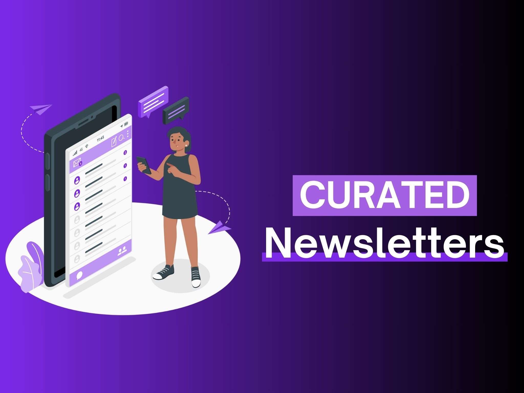 How are curated newsletters different from regular newsletters ...